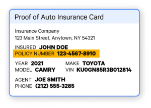 What is a Policy Number for Car Insurance: Key Facts to Know