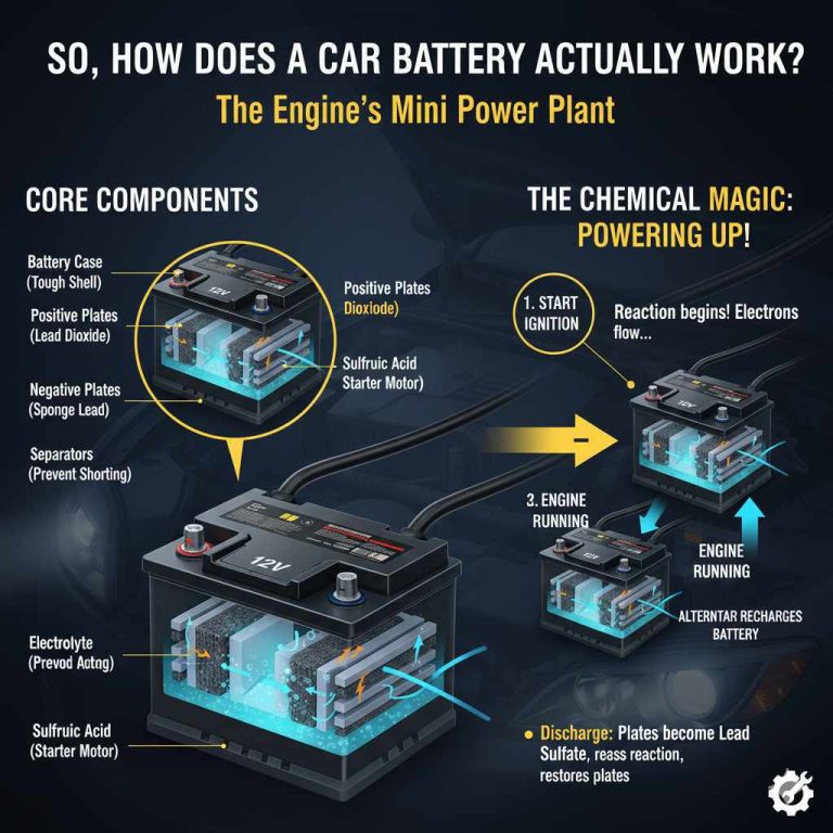 How a Car Battery Works: Essential Guide